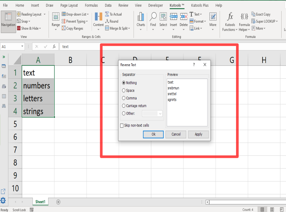 Excel Formula To Reverse Text In A Cell Design Talk