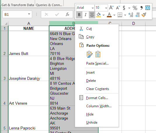 How To Split One Column Into Multiple Columns In Excel Computing